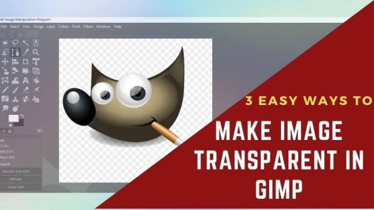 How to Make an Image Transparent in GIMP (Remove Background)